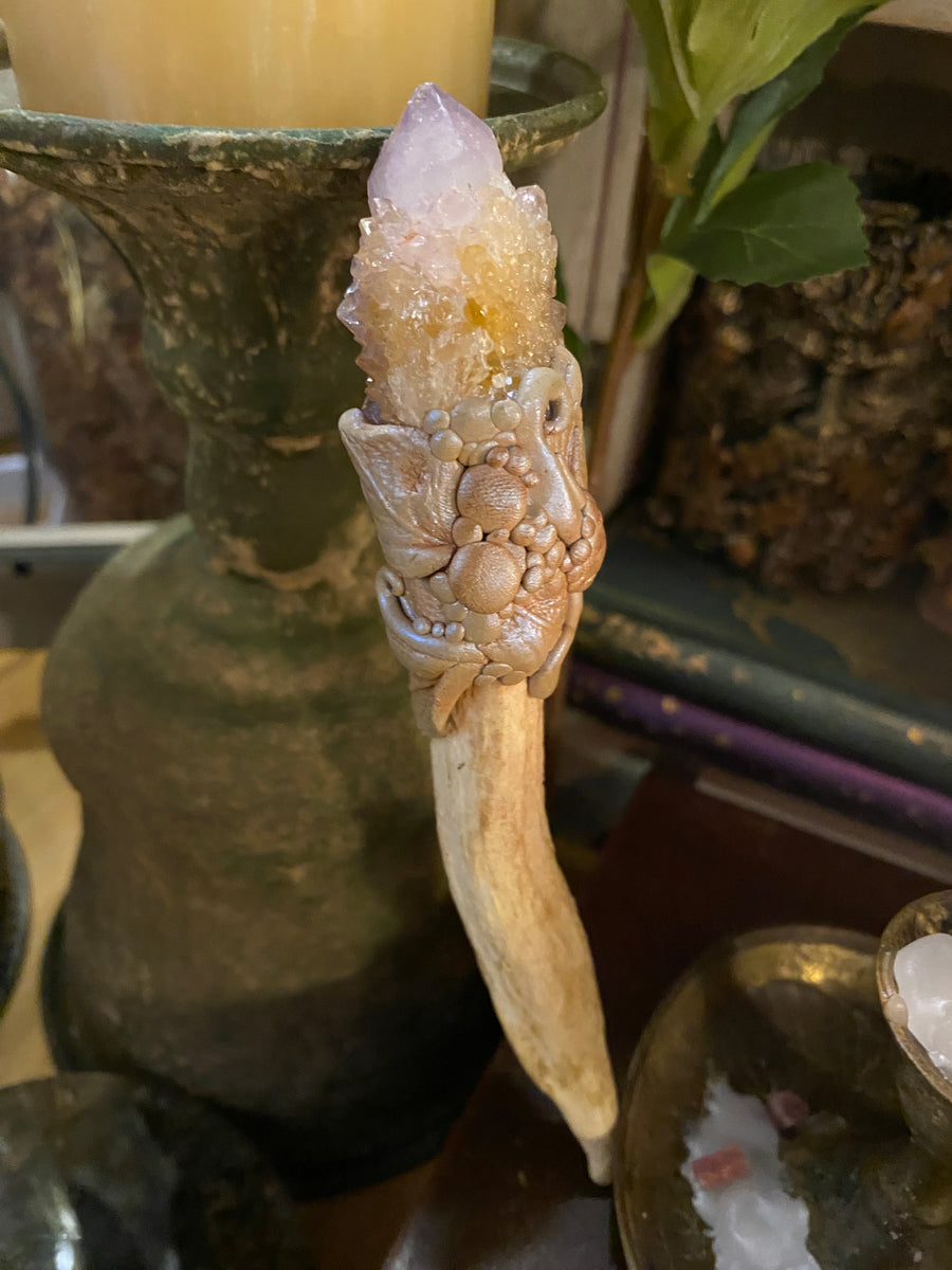 Fae Wand- Spirit Quartz – Soto Collective